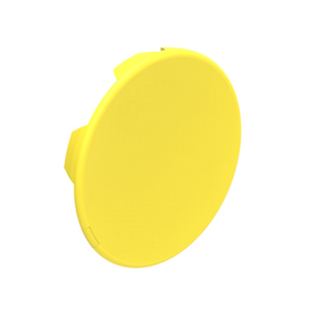 Flush Cap for Spring-return Actuators, Yellow | SourceASI